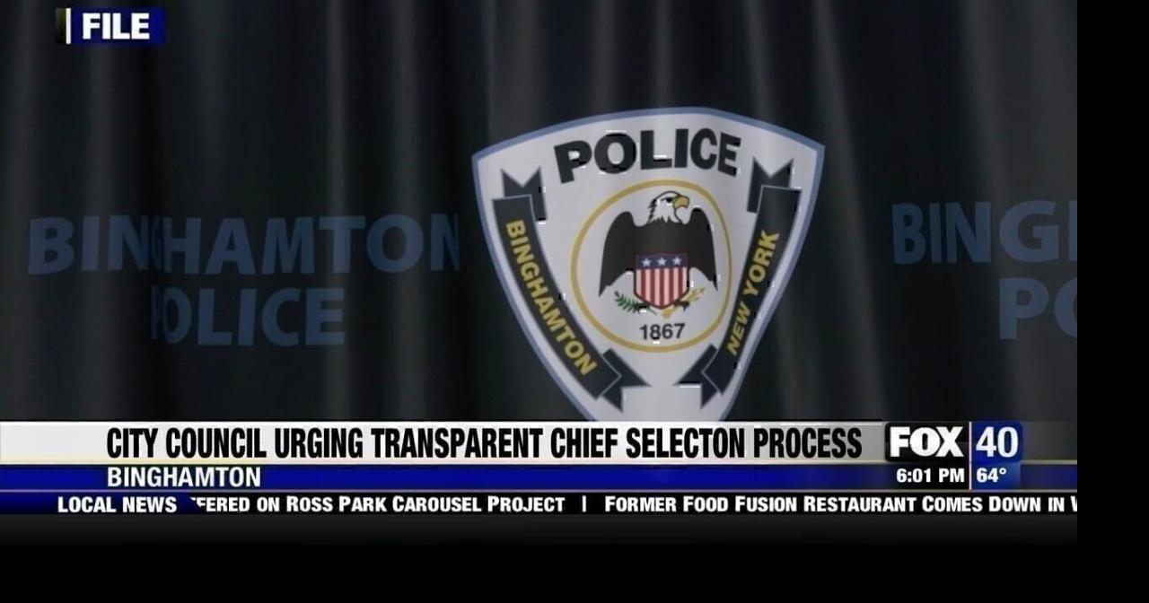 City Council Urging Transparent Chief Selection Process | News | wicz.com
