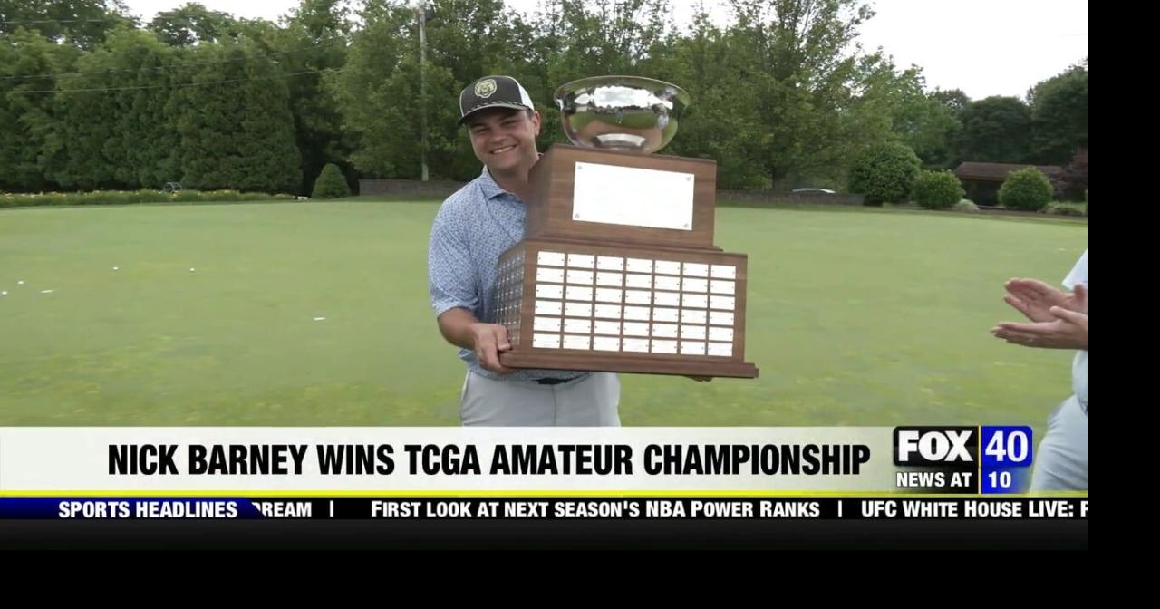 Nick Barney wins 2026 TCGA Amateur Championship 6-14-26 | Sports | wicz.com