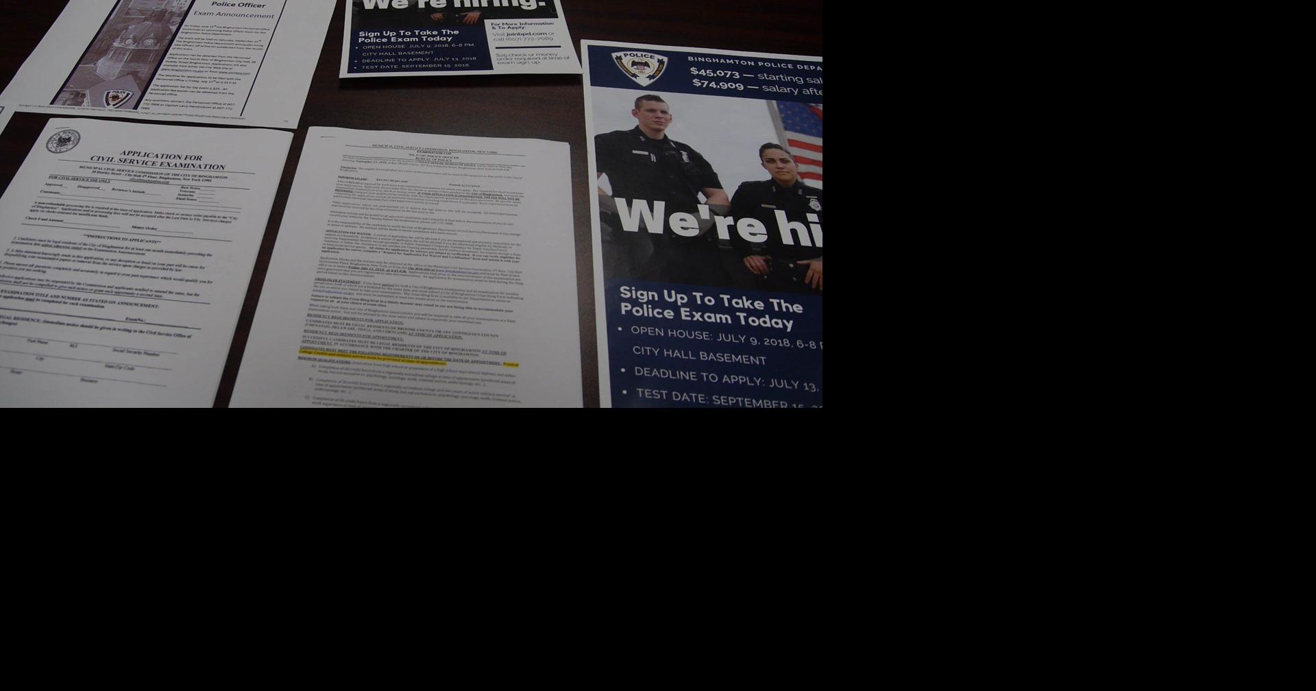 Binghamton Police Department Continues Efforts To Diversify | Video ...