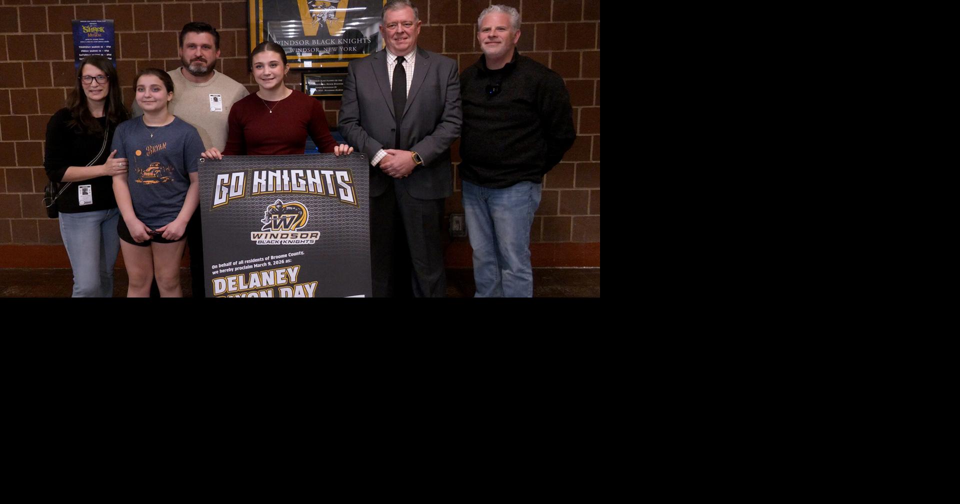 NYS Wrestling Champ, Delaney Dixon, Receives Recognition from Broome ...