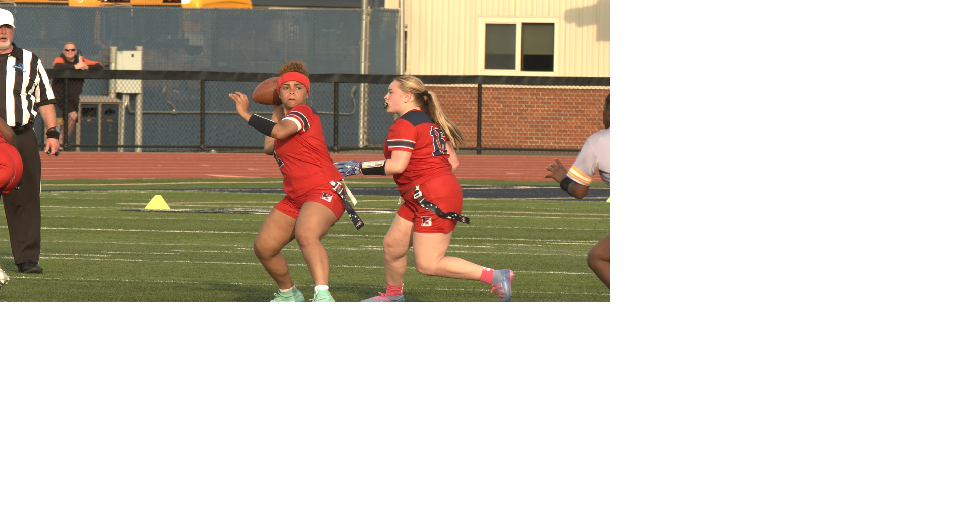 Binghamton flag football cruises past Troy in opening round of state ...