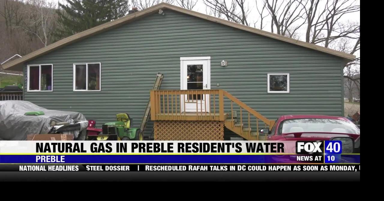Preble Resident Has Been Living with Natural Gas in His Water for ...