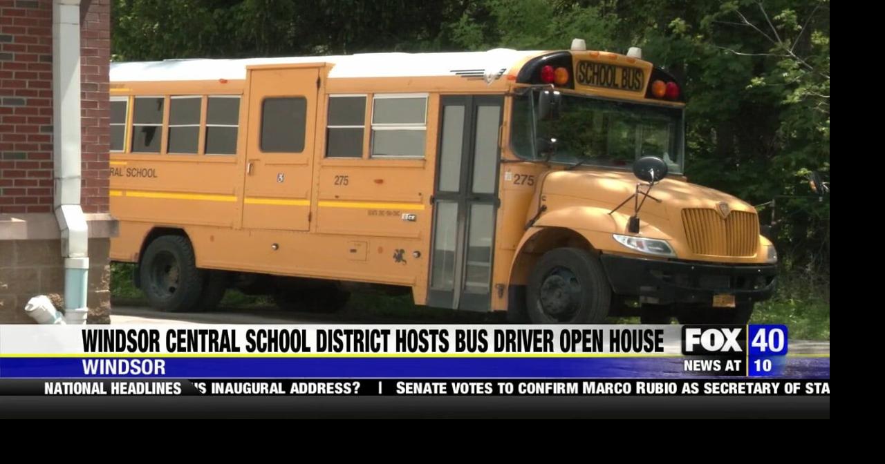 Windsor Central School District Hosts Bus Driver Open House | News ...