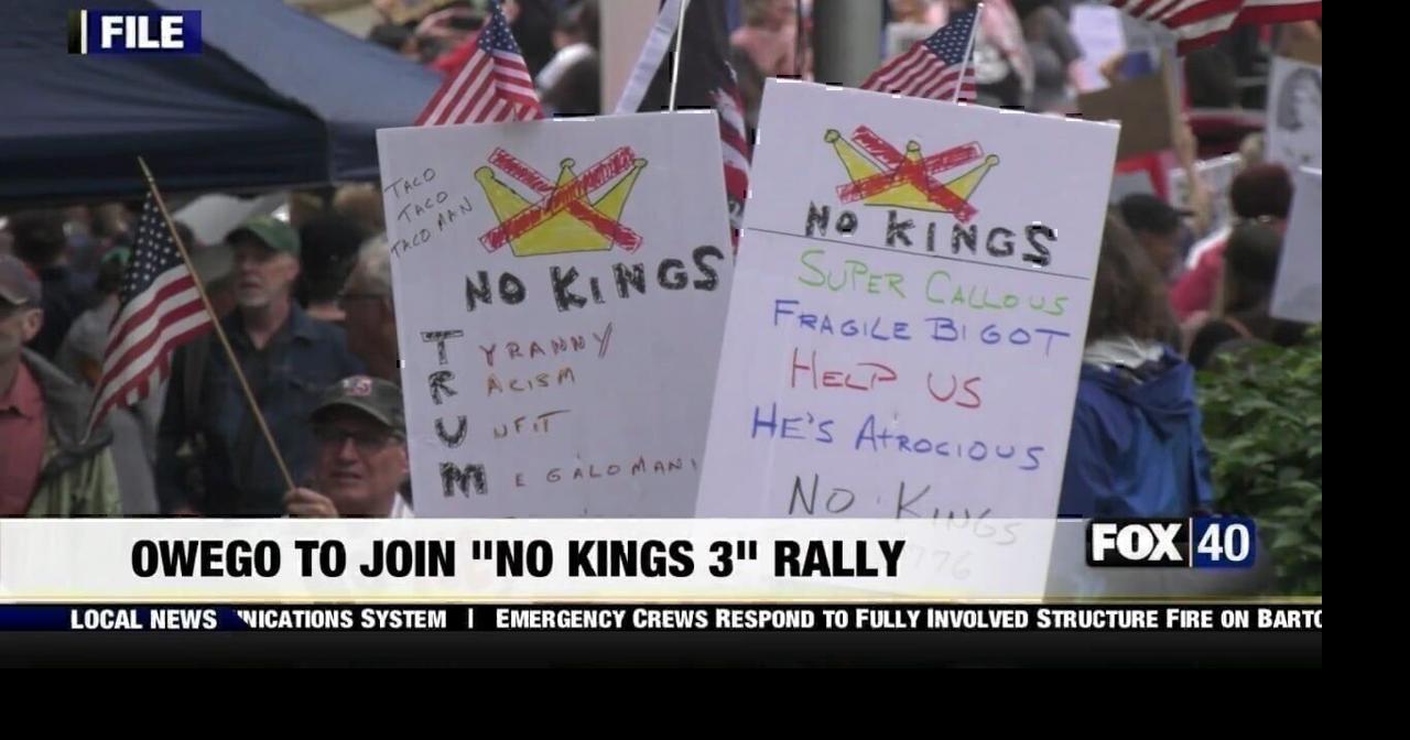Owego to Join No Kings Protest | News | wicz.com