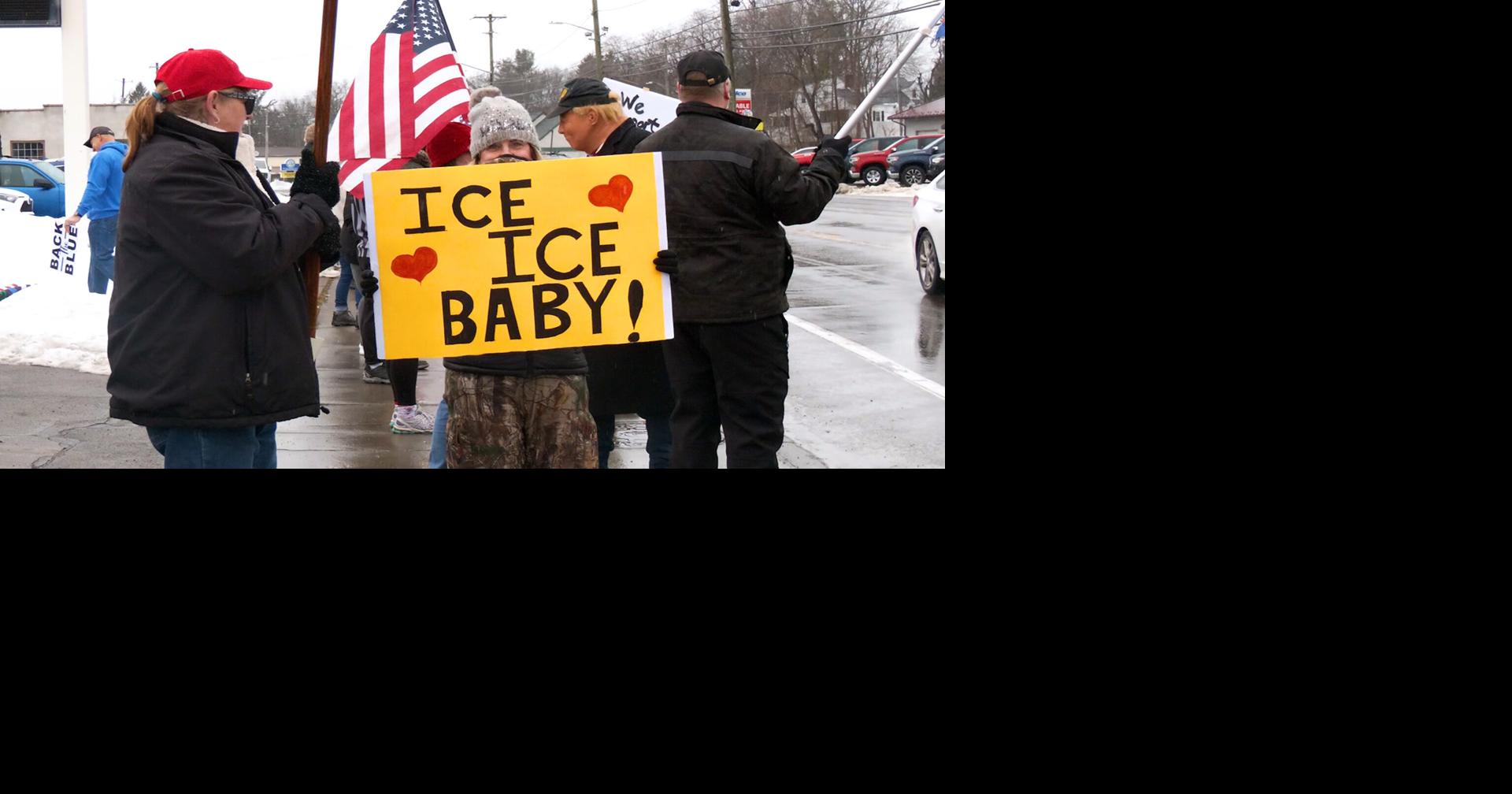 Local Advocates Host Rally in Support of ICE | News | wicz.com
