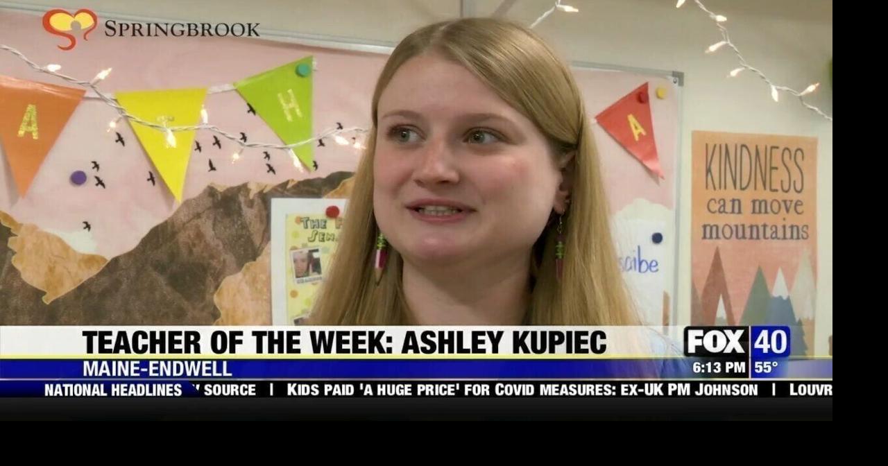 Teacher of the Week: Ashley Kupiec | News | wicz.com
