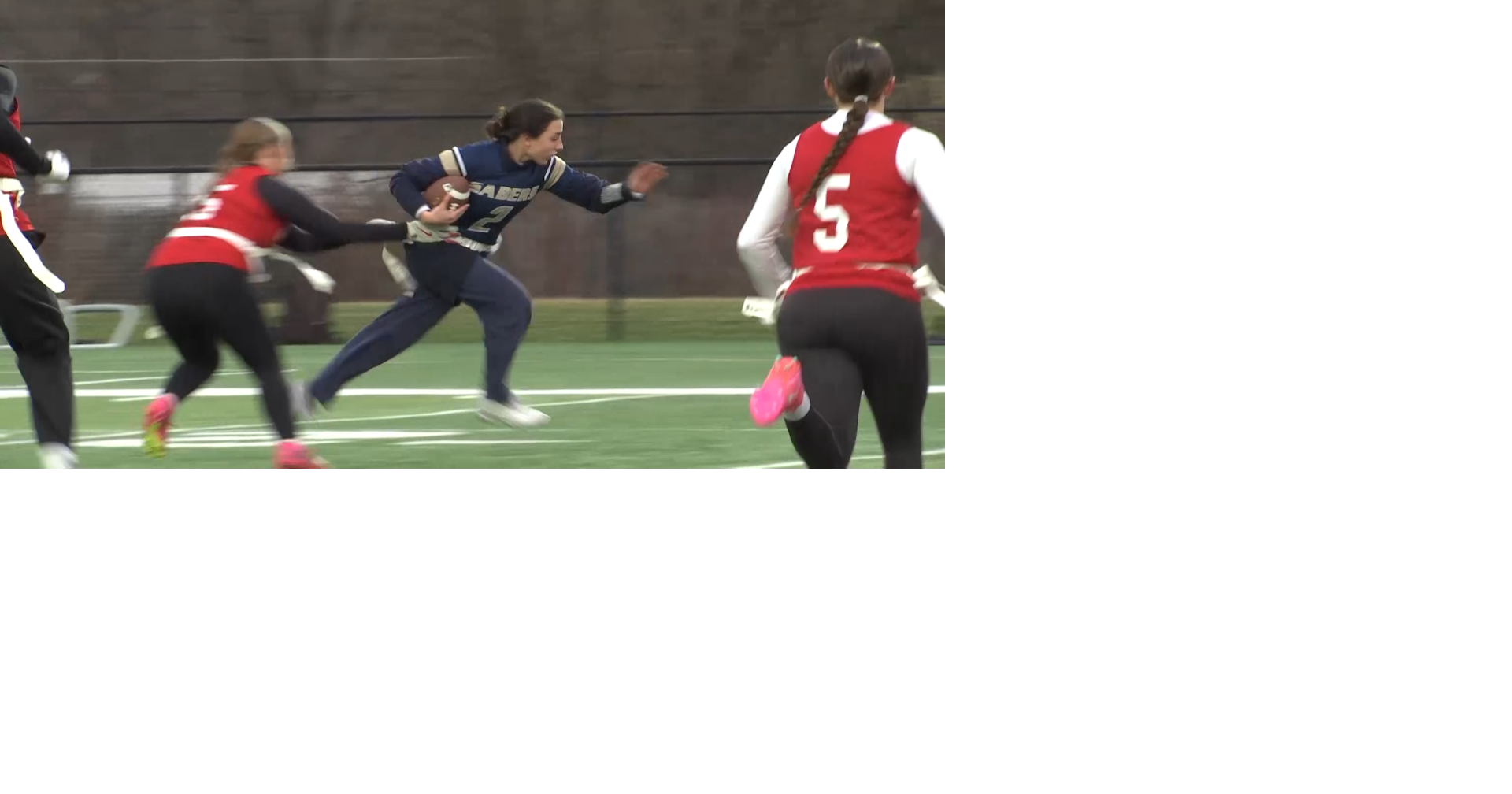 Sabers Flag Football Gets Road Win Over Waverly | Sports | wicz.com