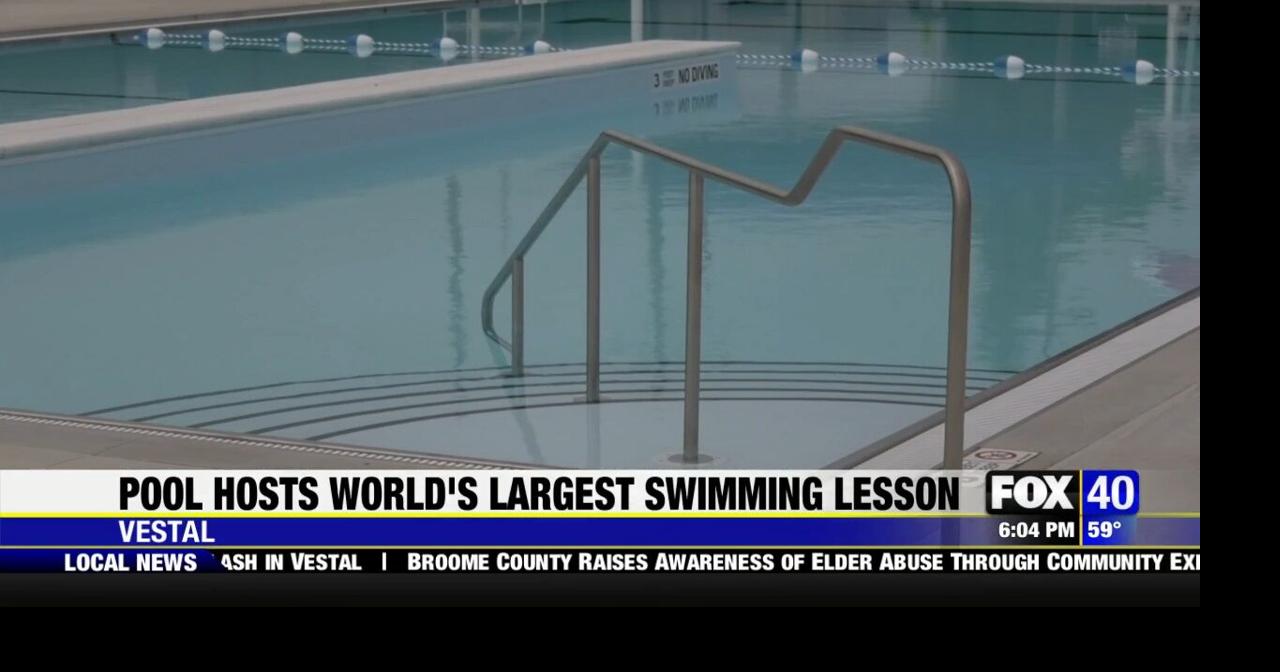 World's Largest Swimming Lesson Makes a Splash in Vestal | News | wicz.com