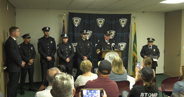 Binghamton Police Officers Honored at 2024 Police Awards | Video | wicz.com