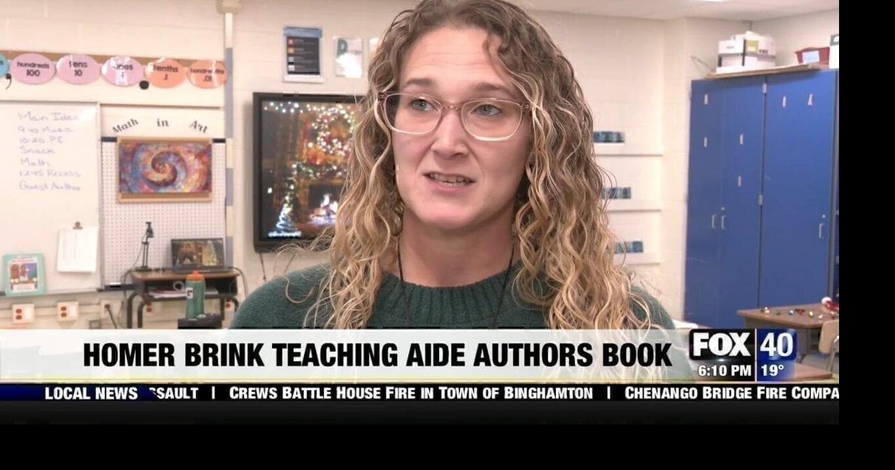 Homer Brink teaching aide authors children's book | News | wicz.com