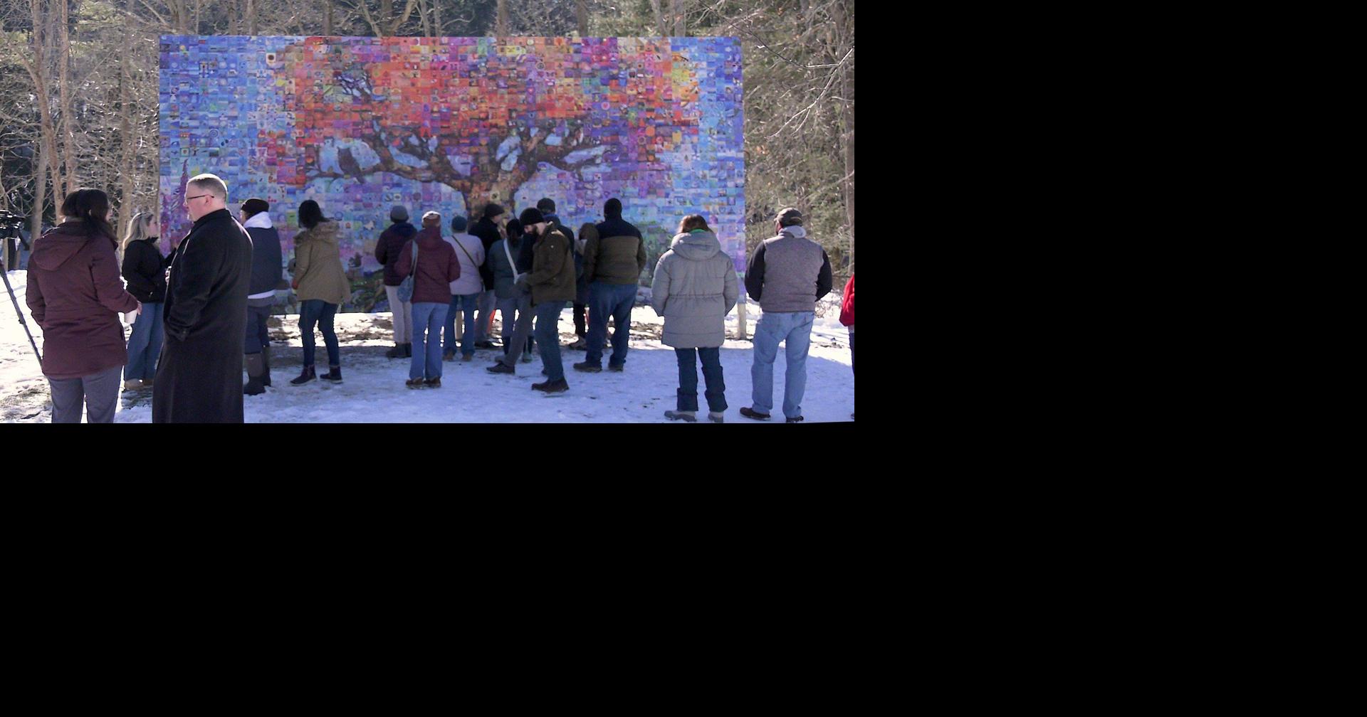 Ross Park Zoo Unveils Completed Mosaic Mural | News | wicz.com