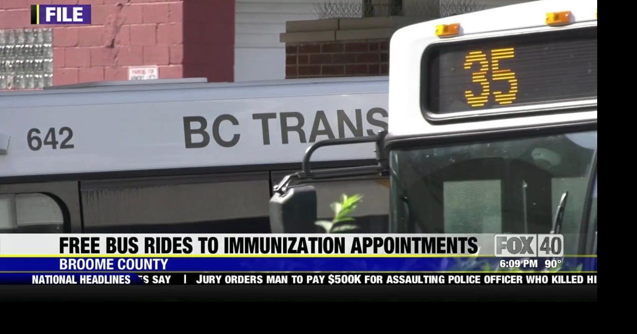 Free Bus Rides to Immunization Appointments Offered to Students and ...