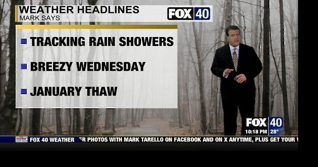Mark Tarello's 10 PM Weather | Latest Forecast | wicz.com