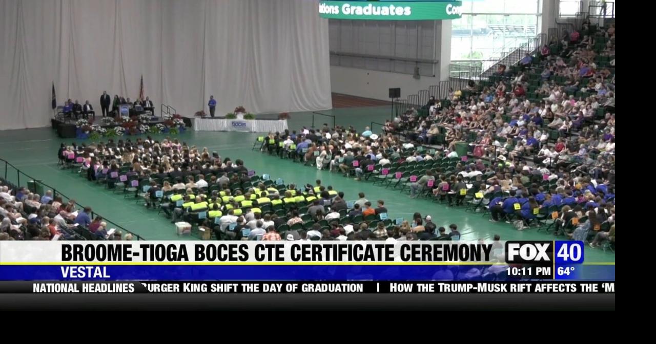 Broome-Tioga BOCES Celebrates Career Technical Excellence Certificate ...