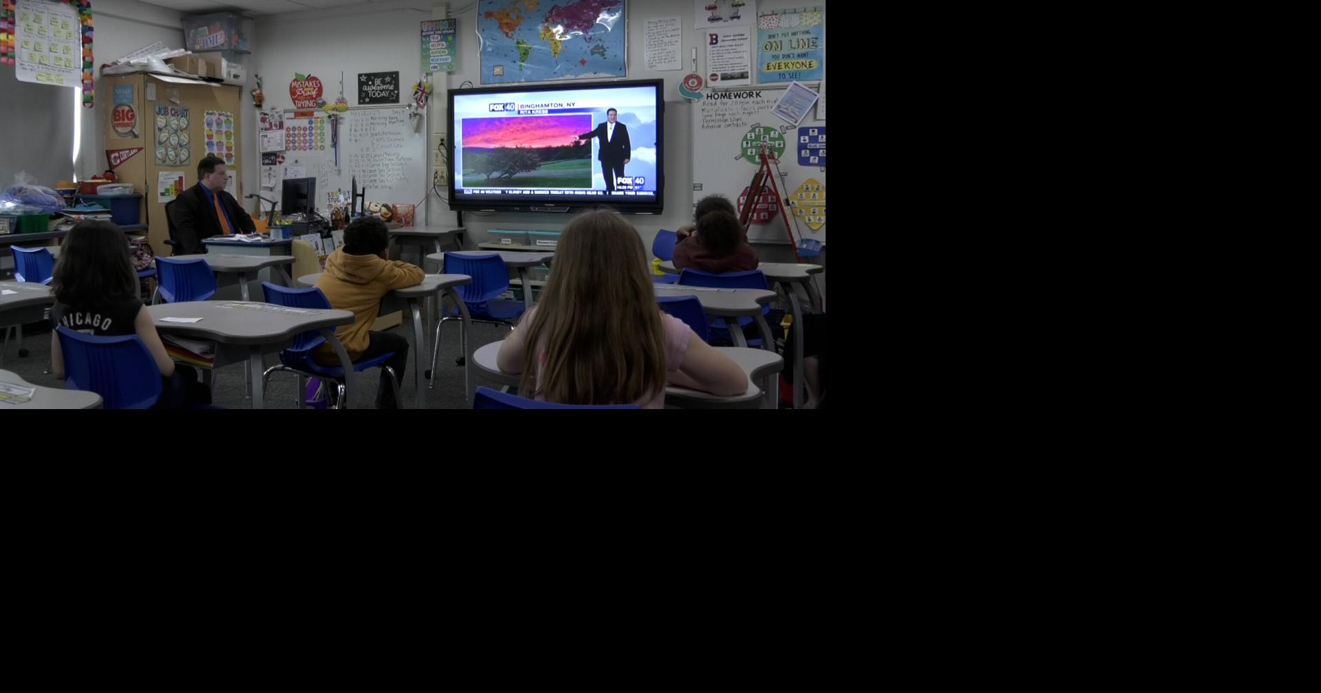 Fox 40's Mark Tarello Attends Calvin Coolidge Elementary Career Day ...