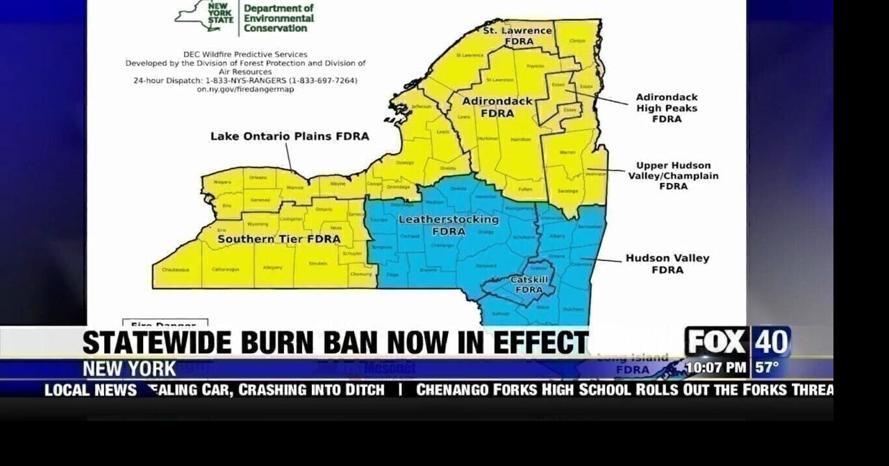 Statewide Burn Ban Now In Effect | News | wicz.com