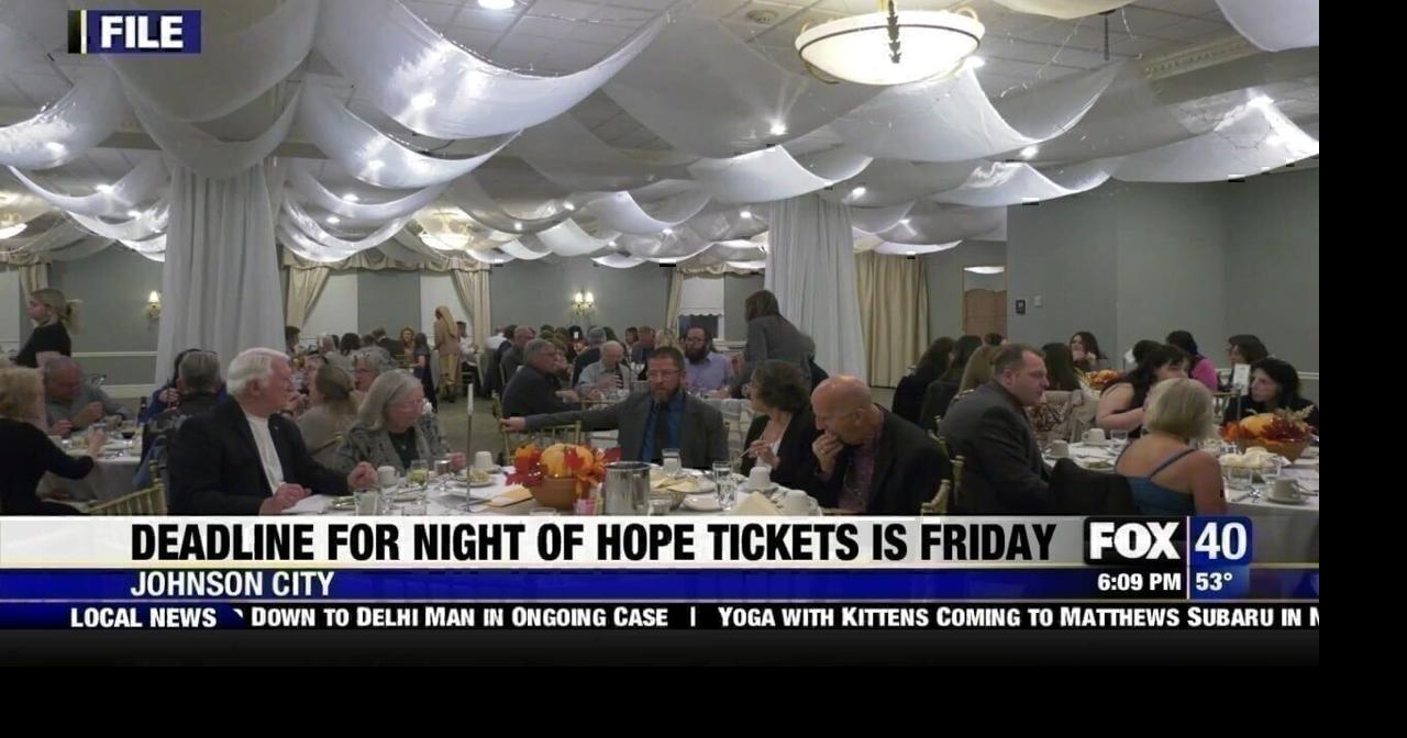 Deadline For Night of Hope Tickets is Friday | News | wicz.com