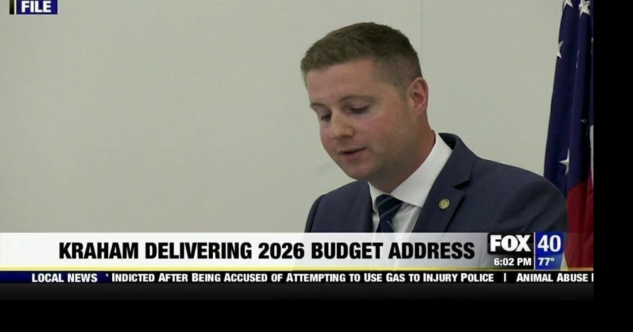 Kraham Delivering 2026 Budget Address | News | wicz.com