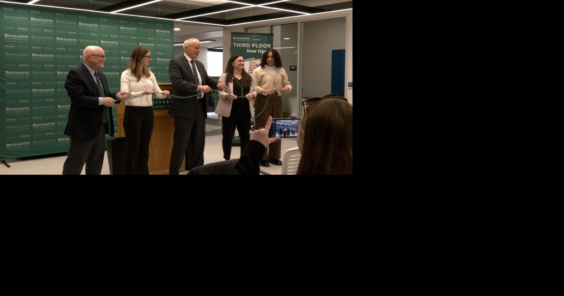 Binghamton University Officially Re-opens Third Floor of Library with ...