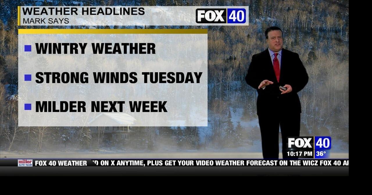 Mark Tarello's 10 PM Weather | Latest Forecast | wicz.com