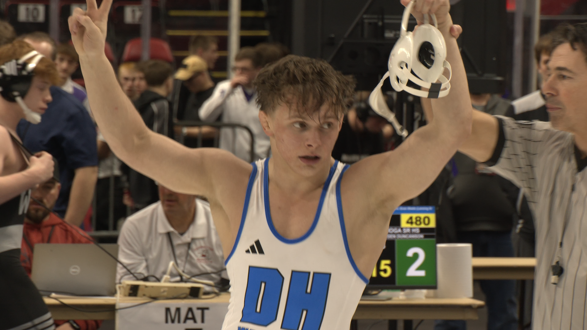 Local wrestlers claim Section IV titles | Sports | wicz.com