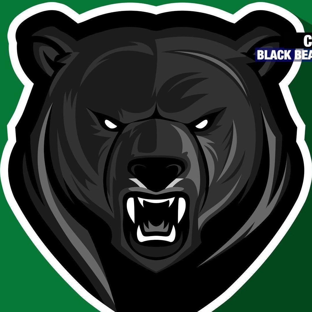 black bear team logo