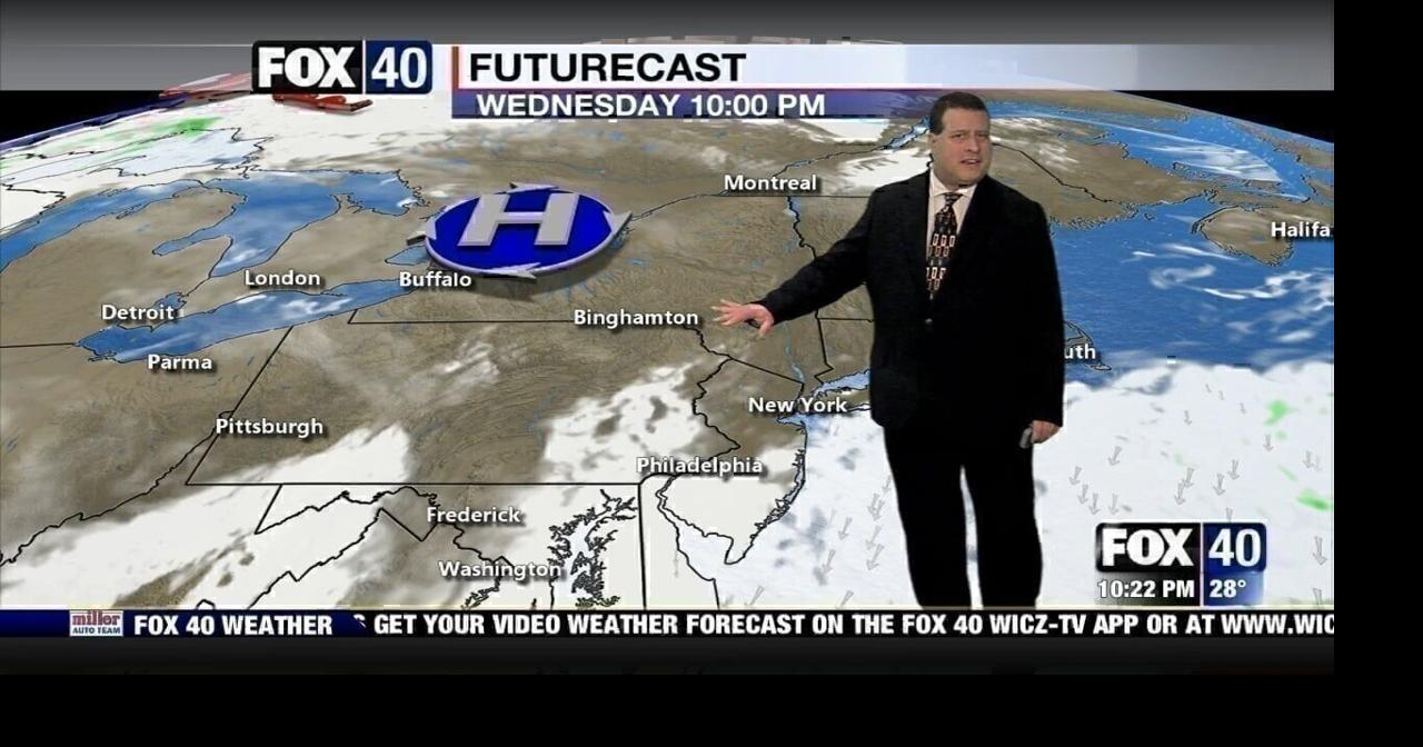 Mark Tarello's 10 PM Weather | Latest Forecast | wicz.com