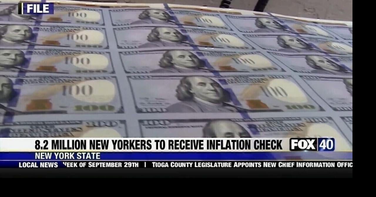 Inflation Checks to be Sent to Over 8 Million New York State Residents ...