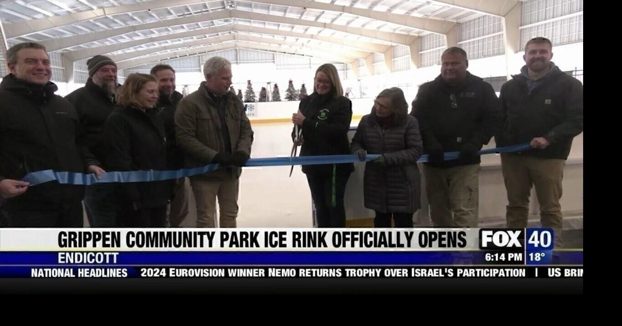 Grippen Community Park Ice Rink Holds Grand Opening | News | wicz.com