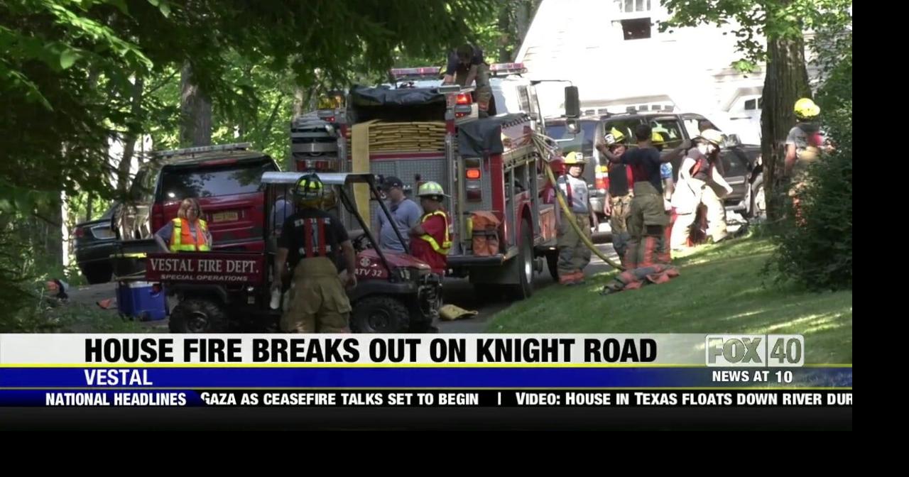Vestal Fire Responds to House Fire on Knight Road | News | wicz.com