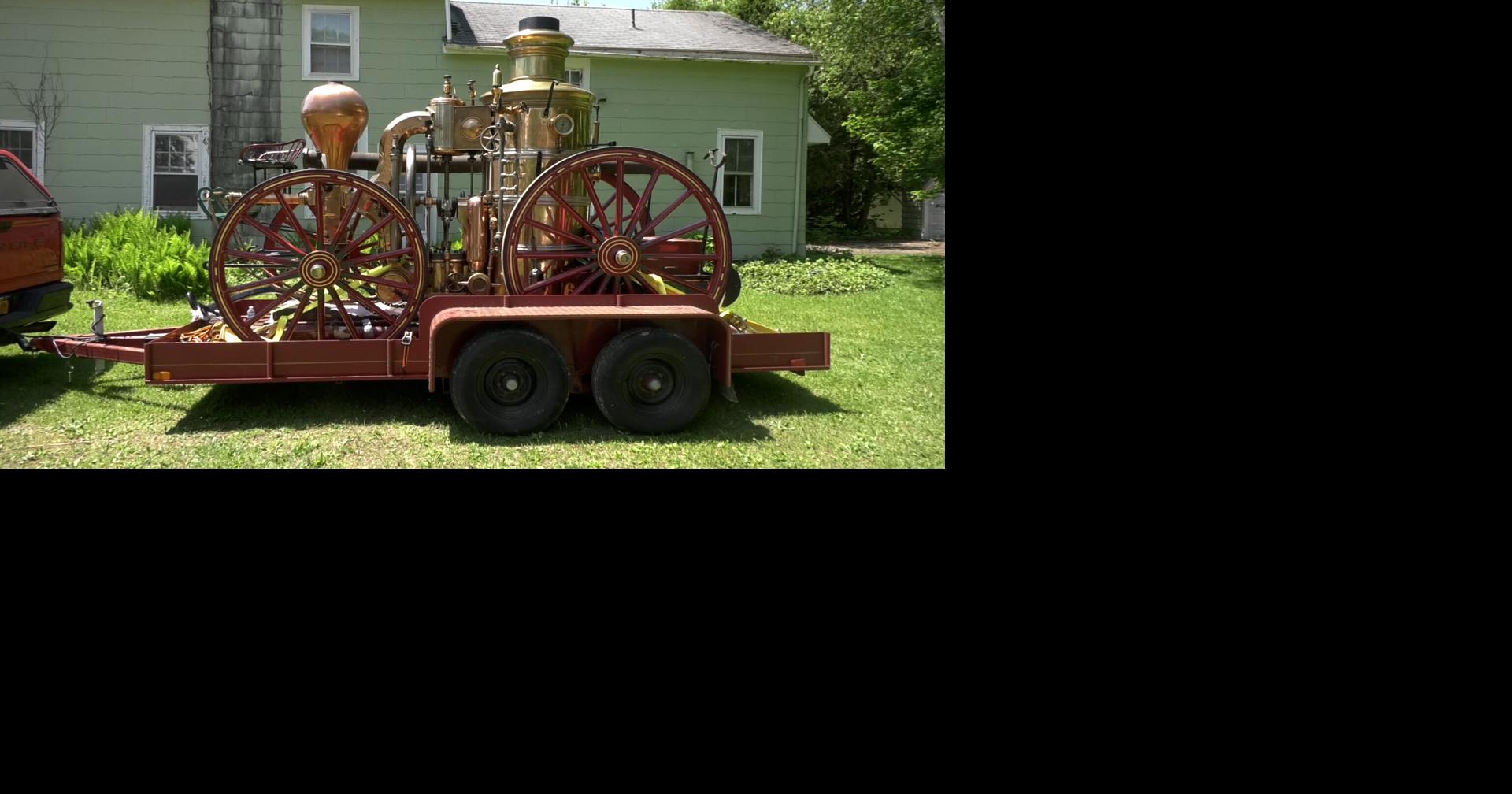 Historic Steam Fire Engine Welcomed Back Home to Owego | News | wicz.com
