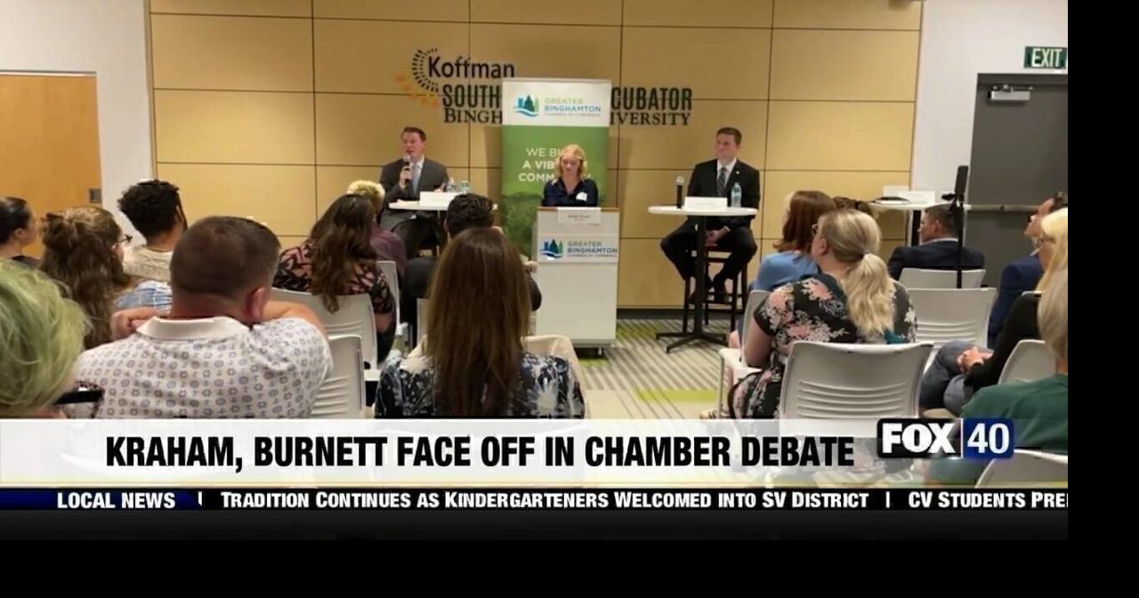 Kraham, Burnett Face Off in Chamber Debate | News | wicz.com