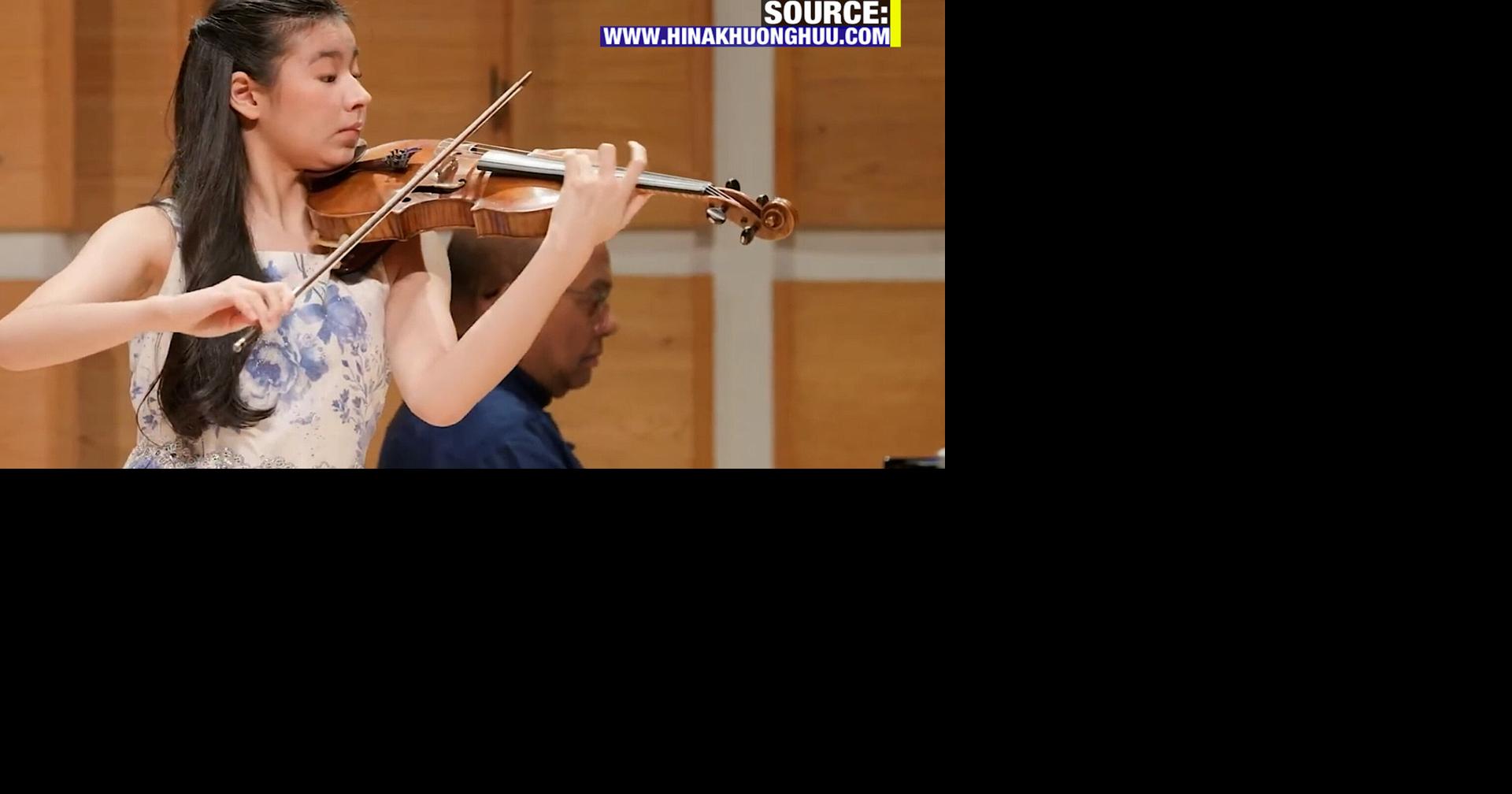 Binghamton Philharmonic Concer to Feature Violin Soloist Hina Khuong ...