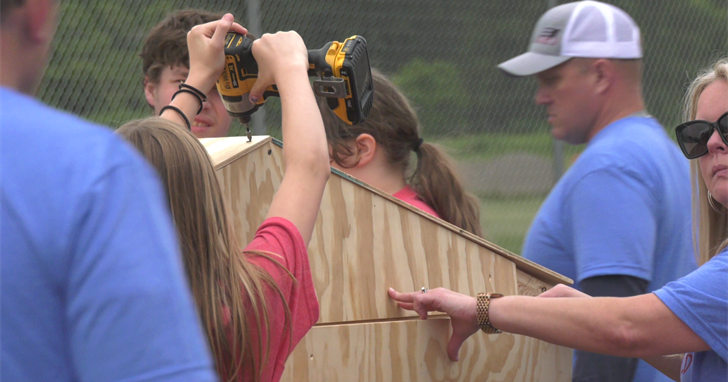 Owego fifth graders learn the art of carpentry from OFA students with ...