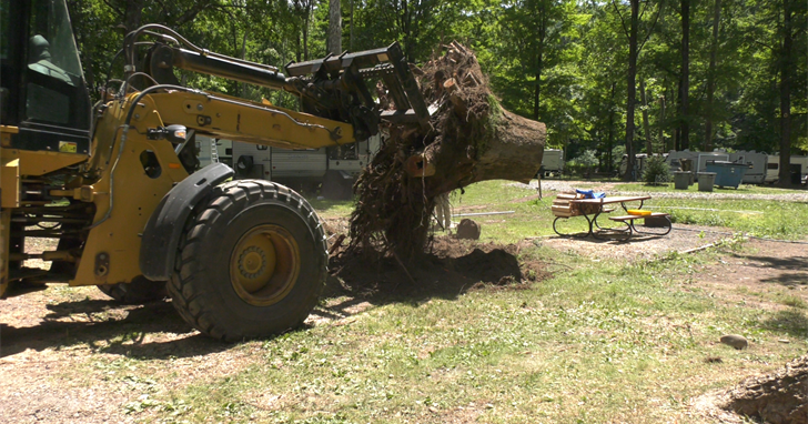 Roscoe heals and NWS warns as windburst recovery continues in Delaware ...