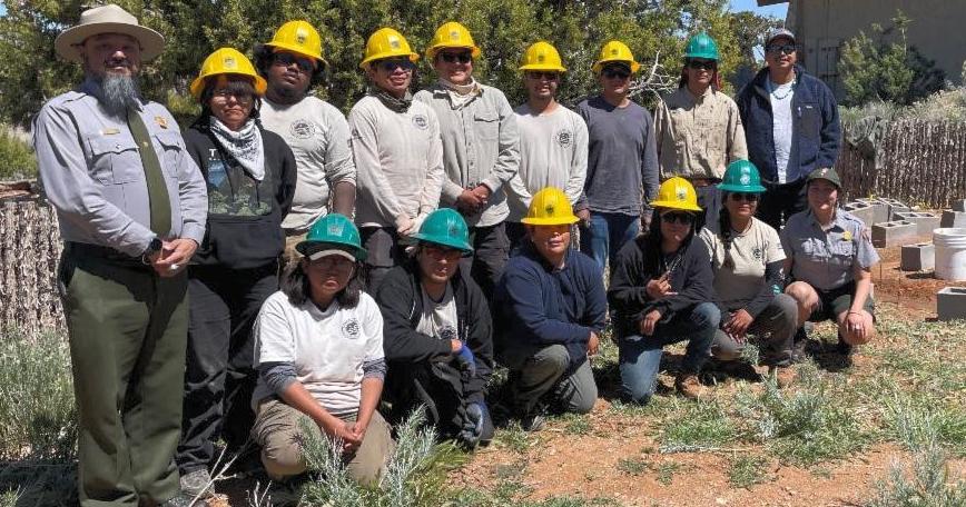 Ancestral Lands Crews begin construction of Zuni bread ovens at Desert ...