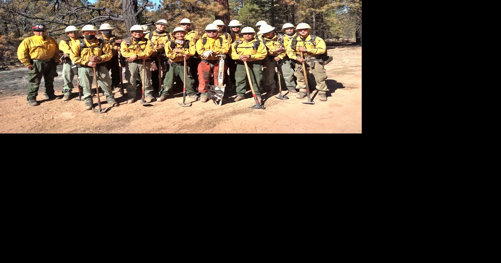 Navajo wildland fire crew helps out in Tusayan | Grand Canyon Local ...