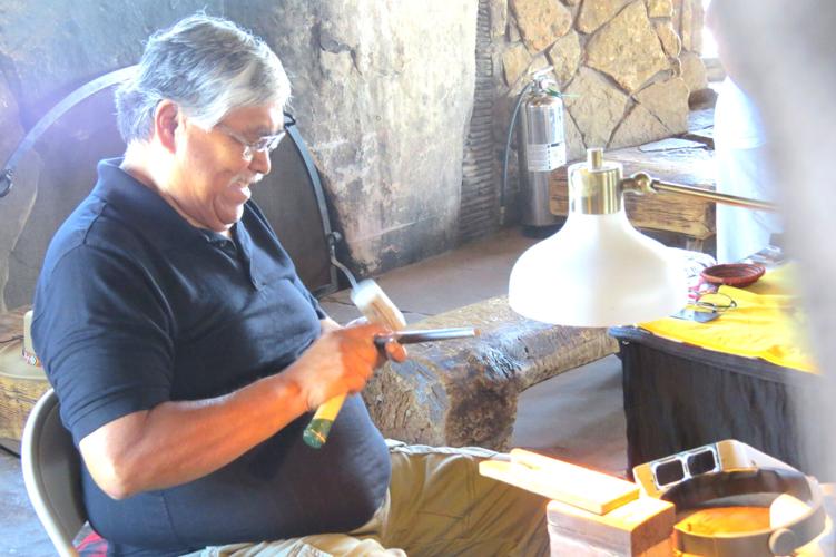 Jerrel Singer, Jerry Whagado share at Desert View | Grand Canyon Local ...