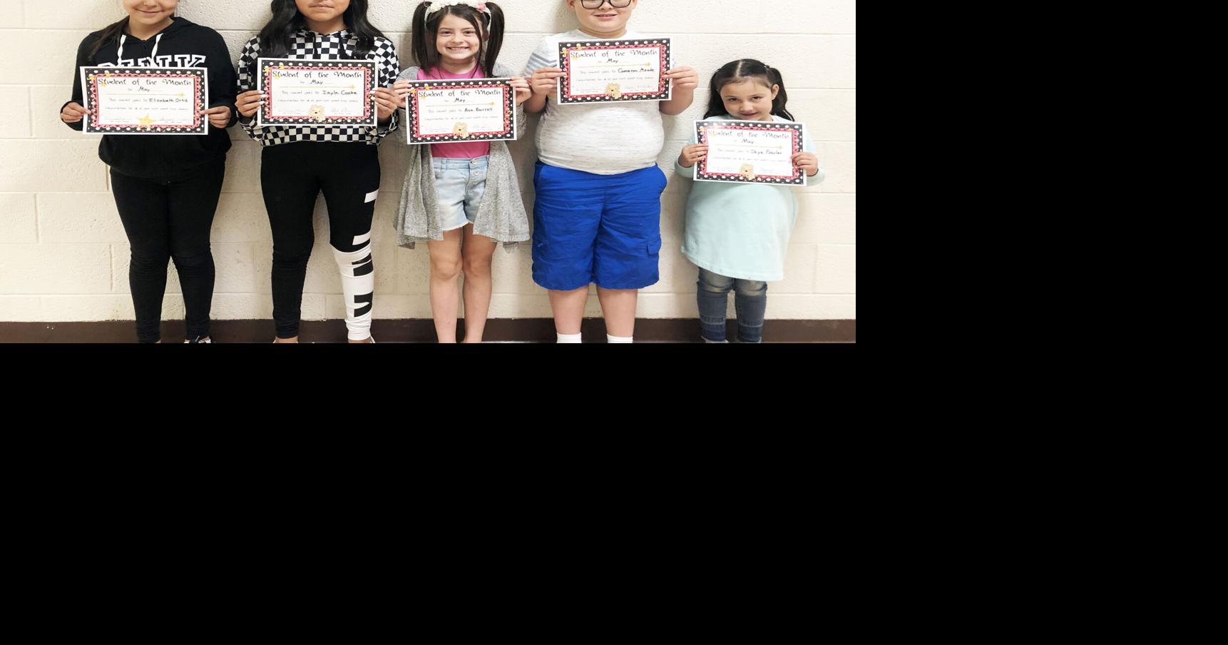 Williams Elementary-Middle School announces May Students of the Month ...