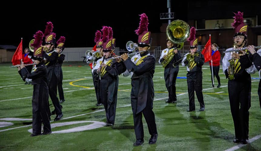 WHS Marching band performs for Senior Night | Photo Galleries ...