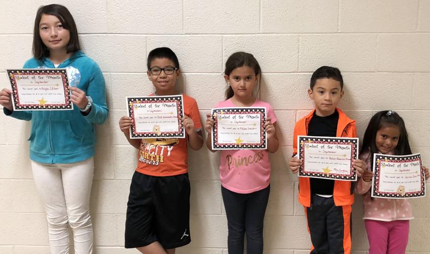Williams schools celebrate September Students of the Month | Milestones ...