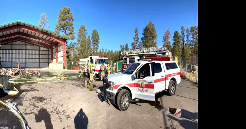 Garbage inside trash truck at Grand Canyon catches fire | Grand Canyon ...