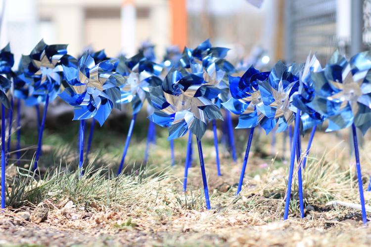 Blue pinwheels give voice to children who have died from abuse | News ...