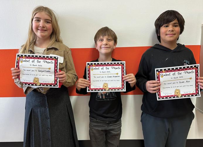 WEMS announces March Students of the Month | Milestones | williamsnews.com