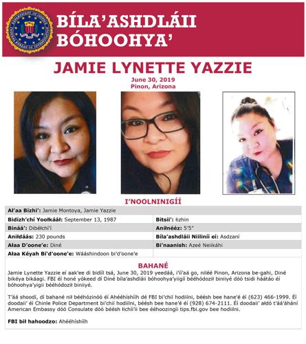 FBI releases cold case posters in Navajo language | Photo Galleries ...