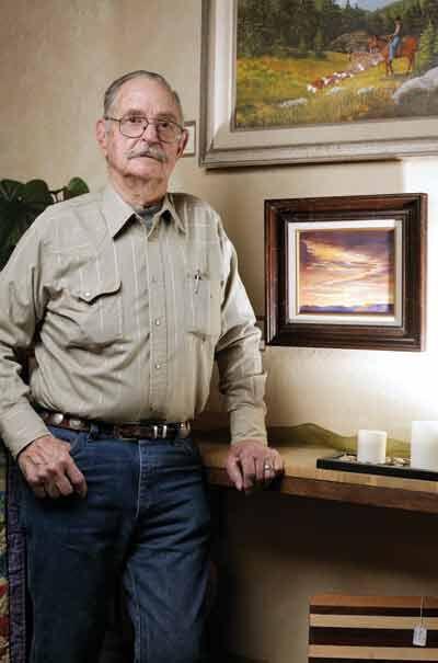 Ray deBerge, local artist, featured at The Open Studios in Williams ...