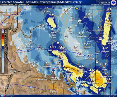 Winter storm on the way for Williams Saturday night | News ...