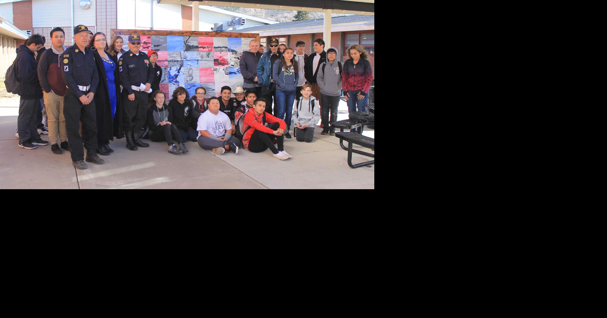 Williams High School students create painting for veterans | Milestones ...