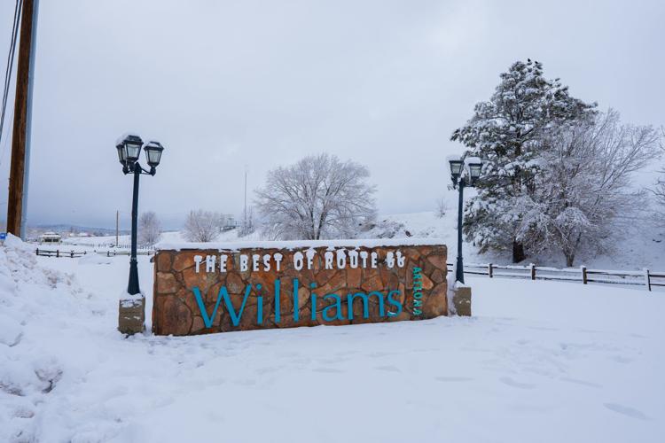Areas of Williams see up to 14 inches of snow over two-week period of ...