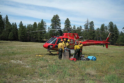 Fighting fire with fire: Grand Canyon Helitack Crew 2016 | Photo ...